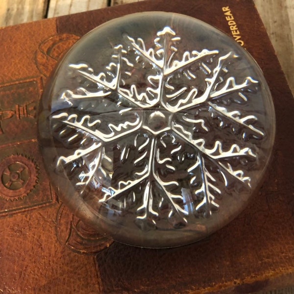 Lead Crystal Paperweight - Etsy