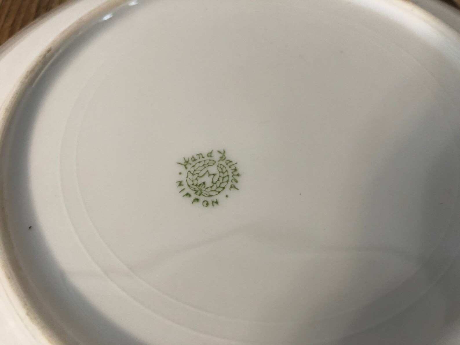 Vintage Hand Painted Nippon Floral Poppy Plate Wall Hanging - Etsy