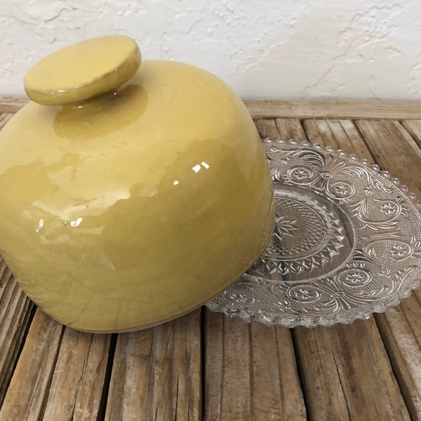 Plate and Cloche - Etsy