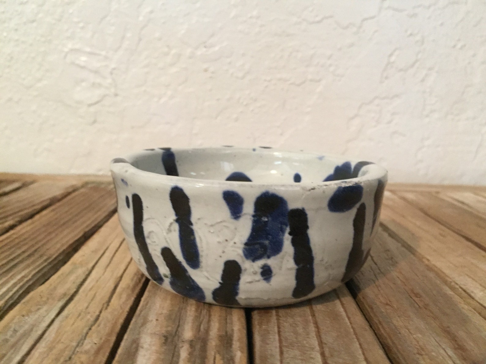 Vintage White snd Blue Pestle | Etsy