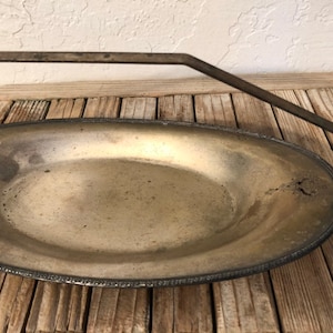 Antique Apollo EPNS Silver Handle Tray - Etsy
