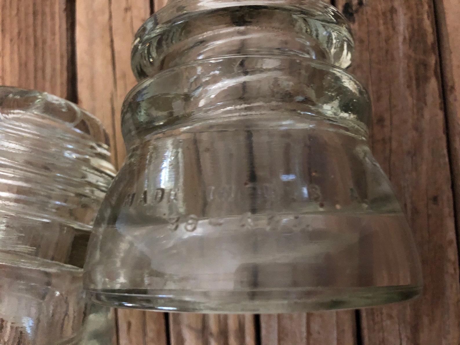 Vintage Set of Hemingray Glass Insulators - Etsy