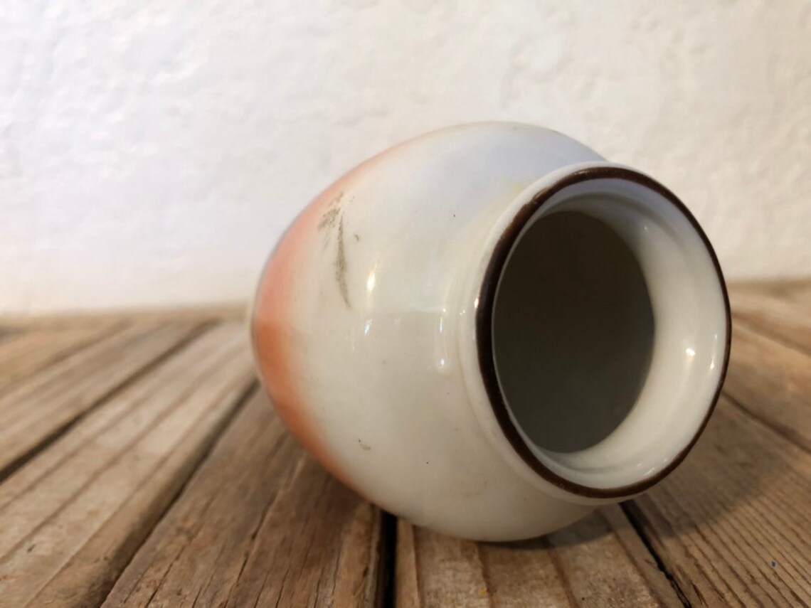 Vintage Hand Painted Japanese Landscape Vase Made In Japan | Etsy