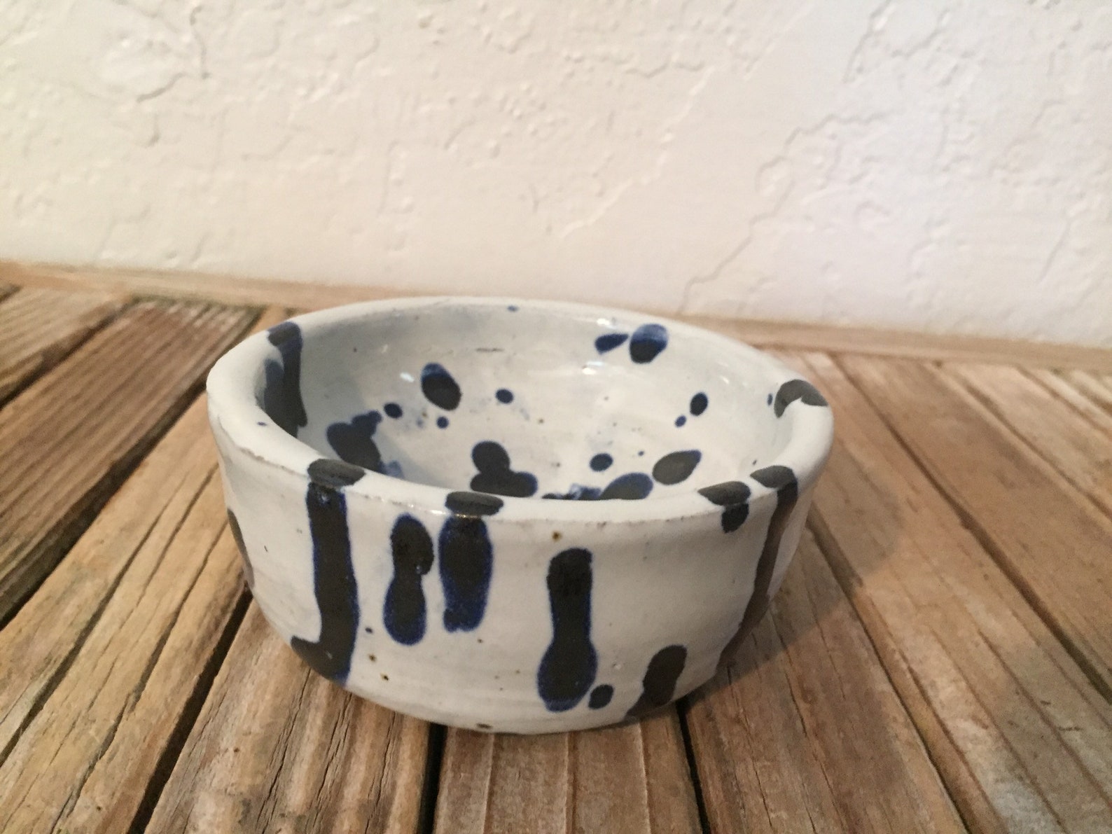 Vintage White snd Blue Pestle | Etsy