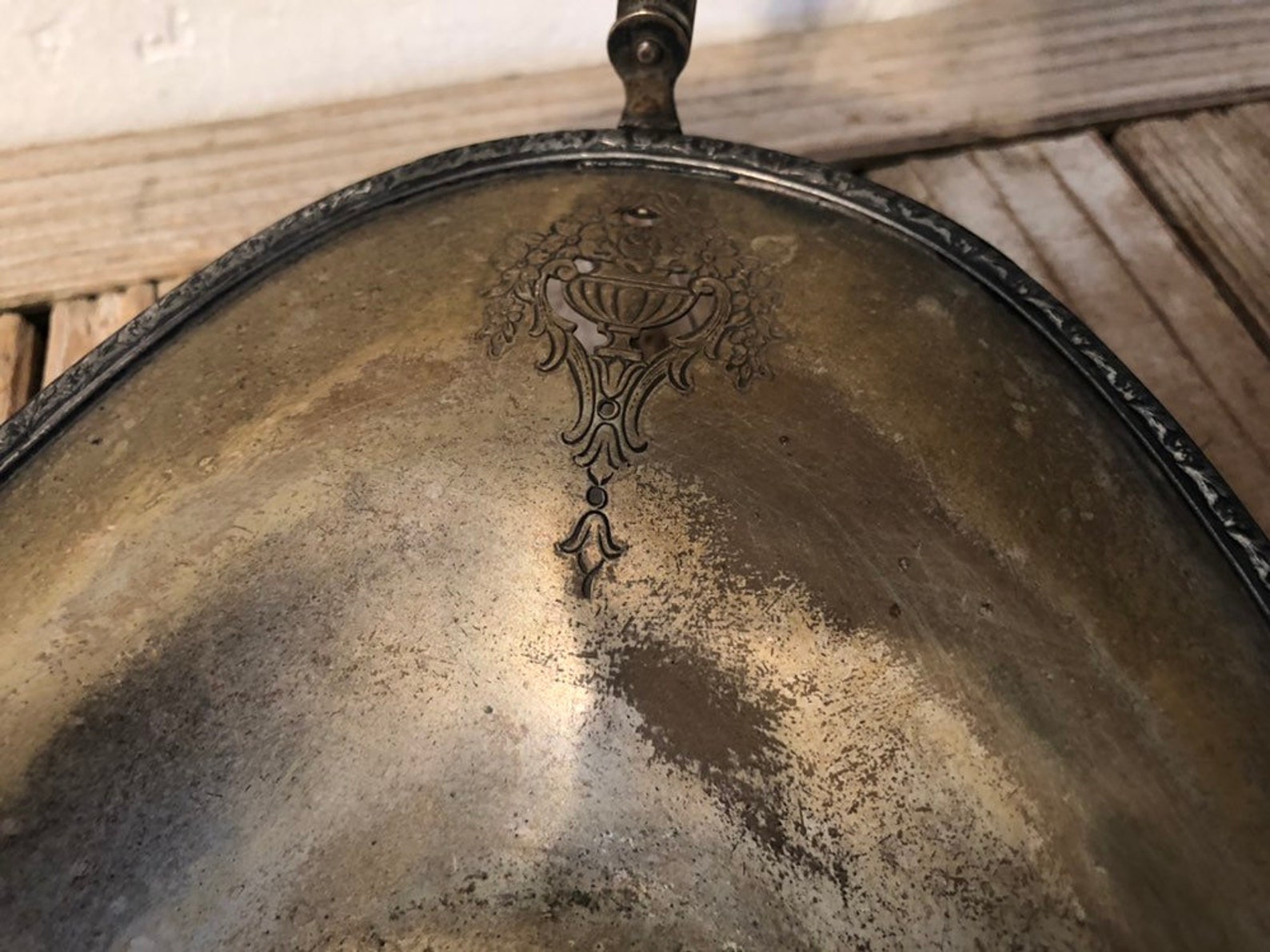Antique Apollo EPNS Silver Handle Tray - Etsy