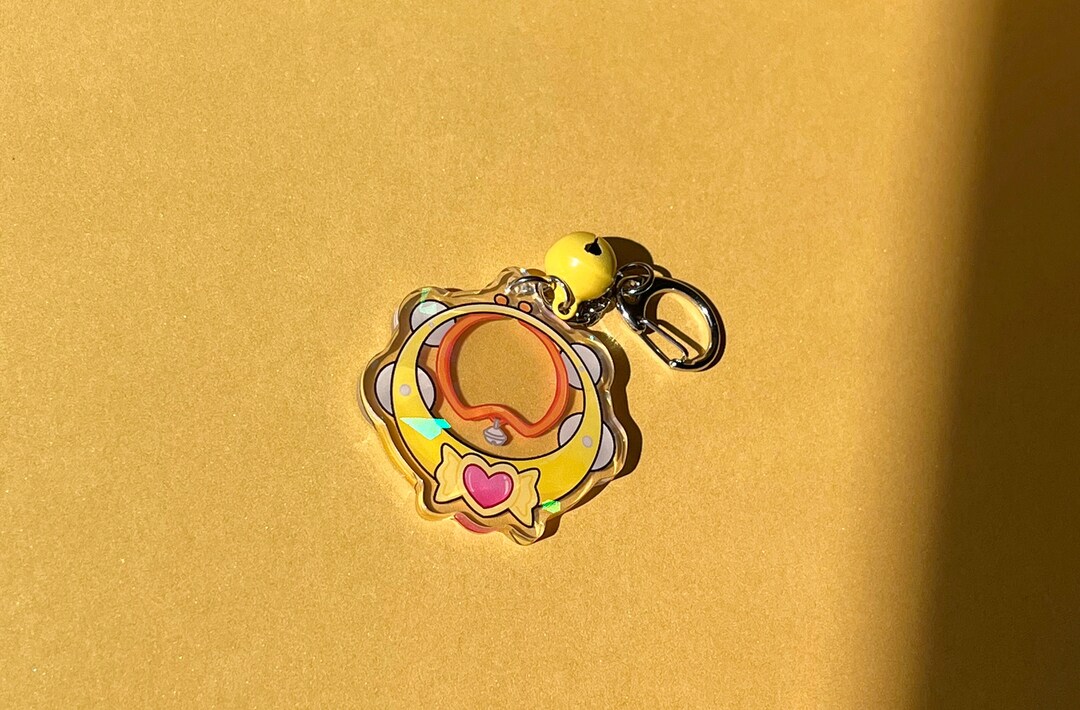Holographic Pudding Ring | Tokyo Mew Mew | Acrylic Keychain - Etsy