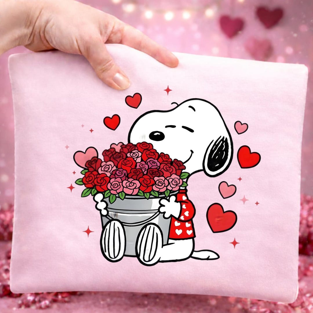 Valentines Day Png Snoopy Bundle Cartoon Dog Png Sublimation Designs ...