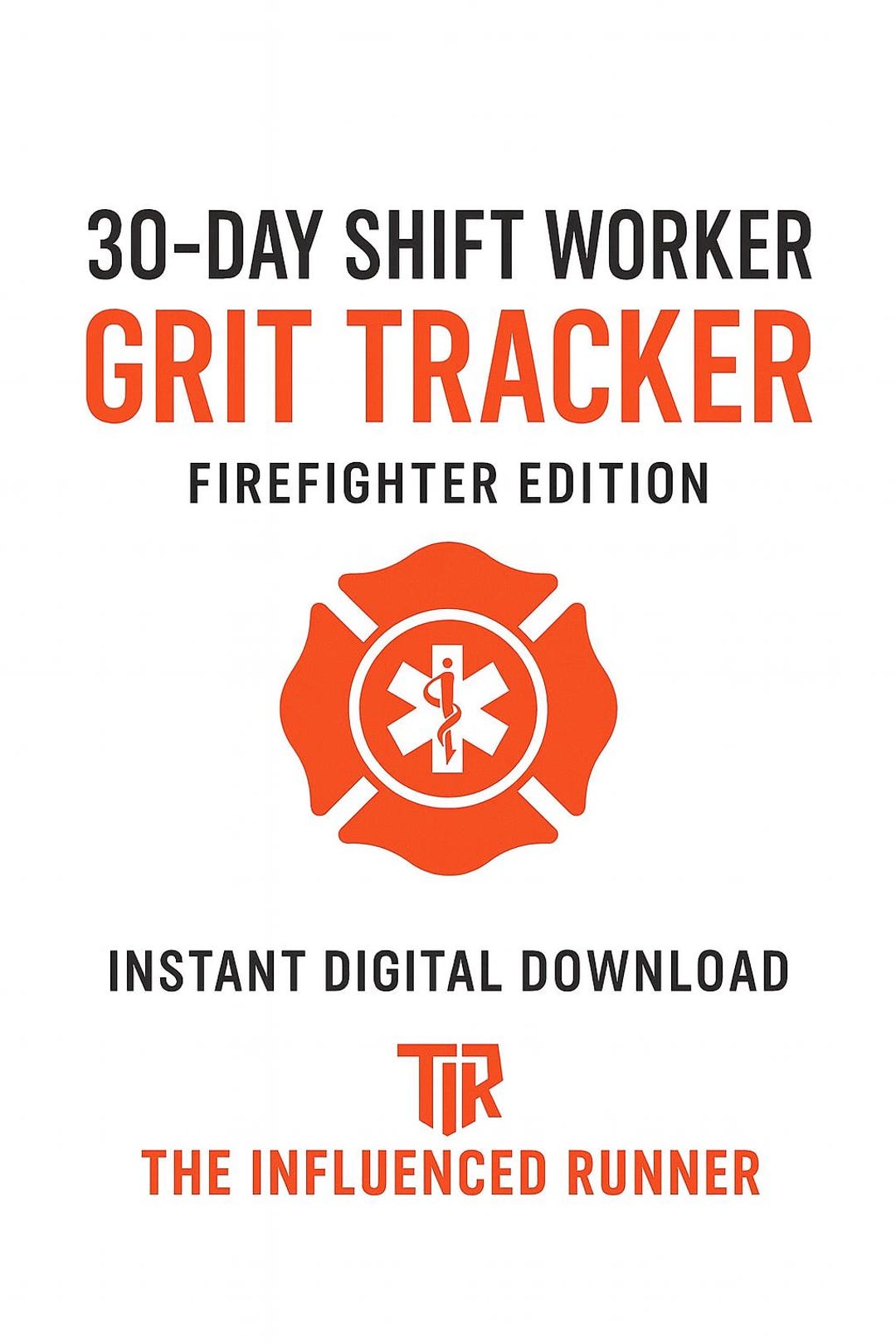Shift Worker Fitness Tracker | Firefighter Wellness Log | Steps Protein ...