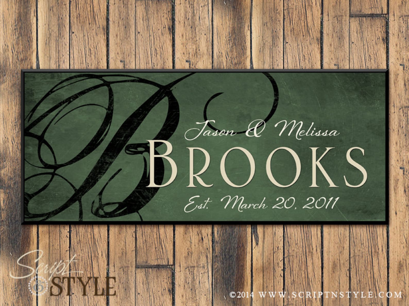 Personalized Family Name Sign Family Established Sign Last - Etsy