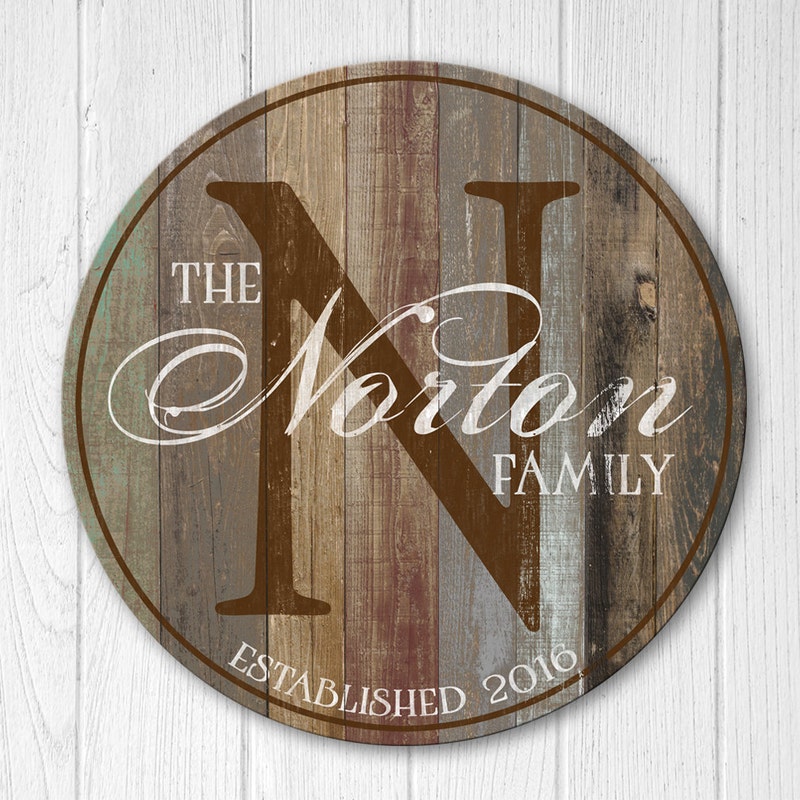 Family Name Signs - Etsy