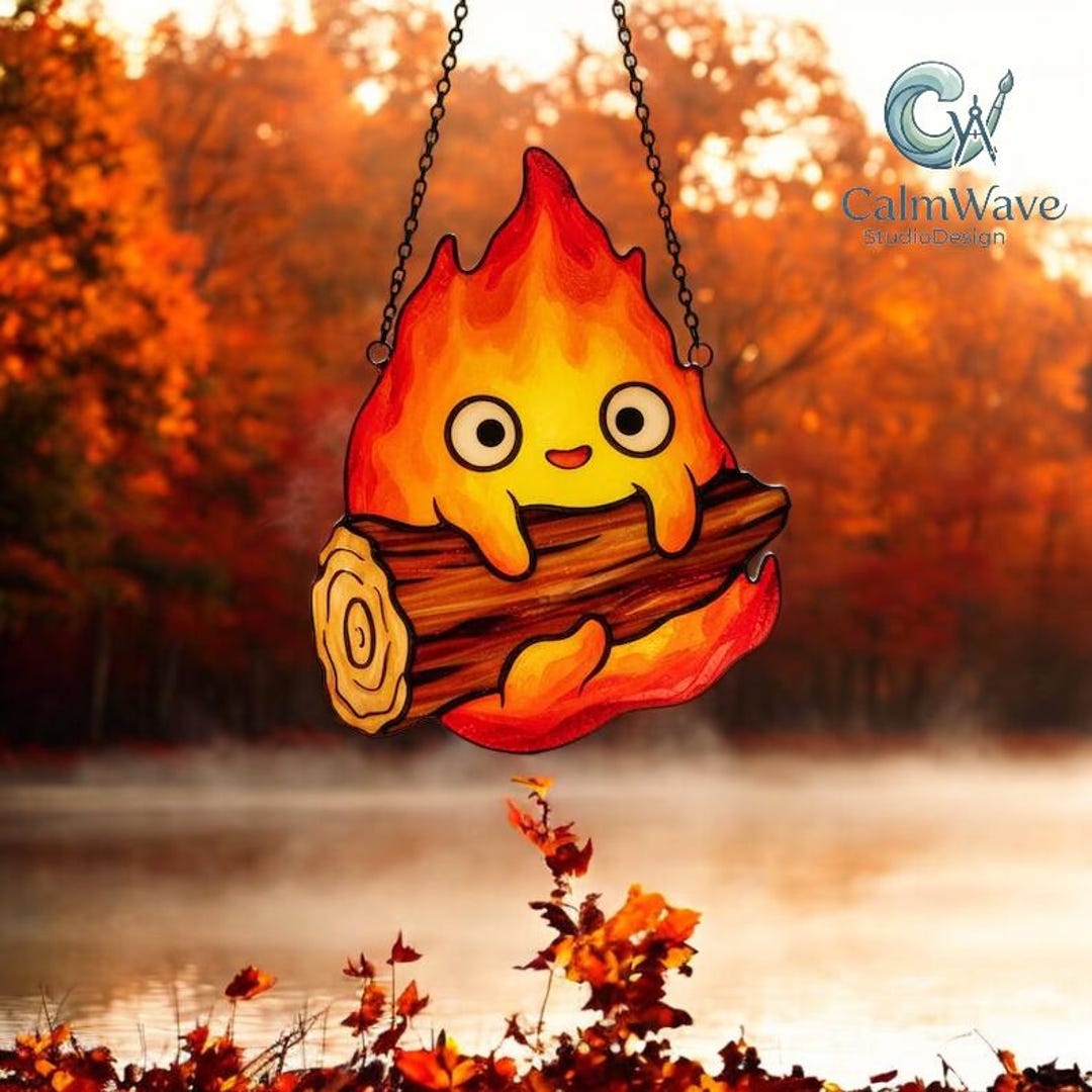 C.al.ci.fe.r Ho.wl/'s Mo/vi.ng C.as.tl.e Suncatcher Anime G.hi.b.li ...