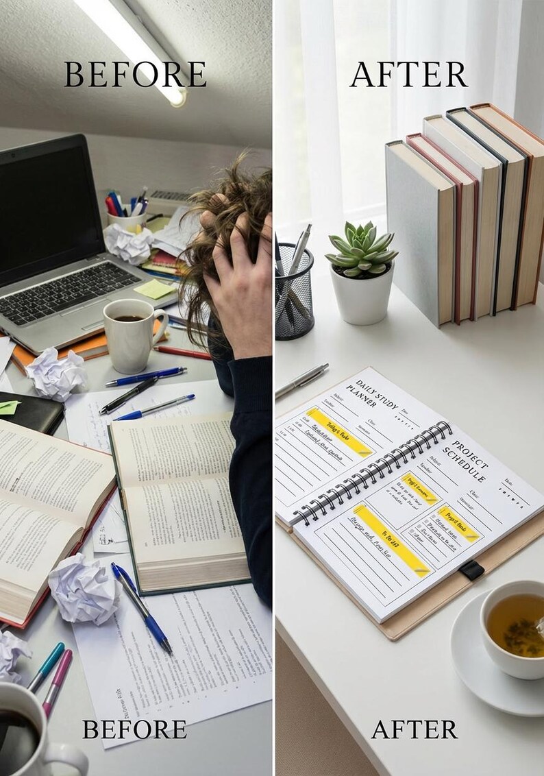 Simple & Easy 2026 Study Planner for Assignment Tracker Academic Study ...