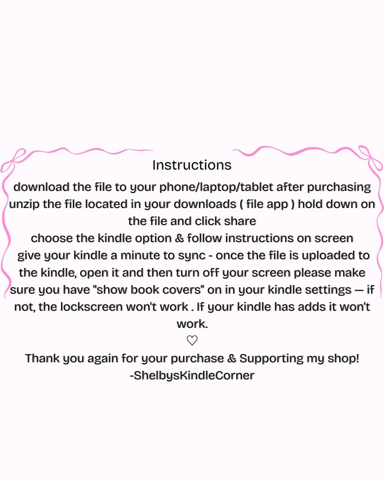 Pink Library Card Kindle Insert | “caution: Contents May Be Scandalous ...