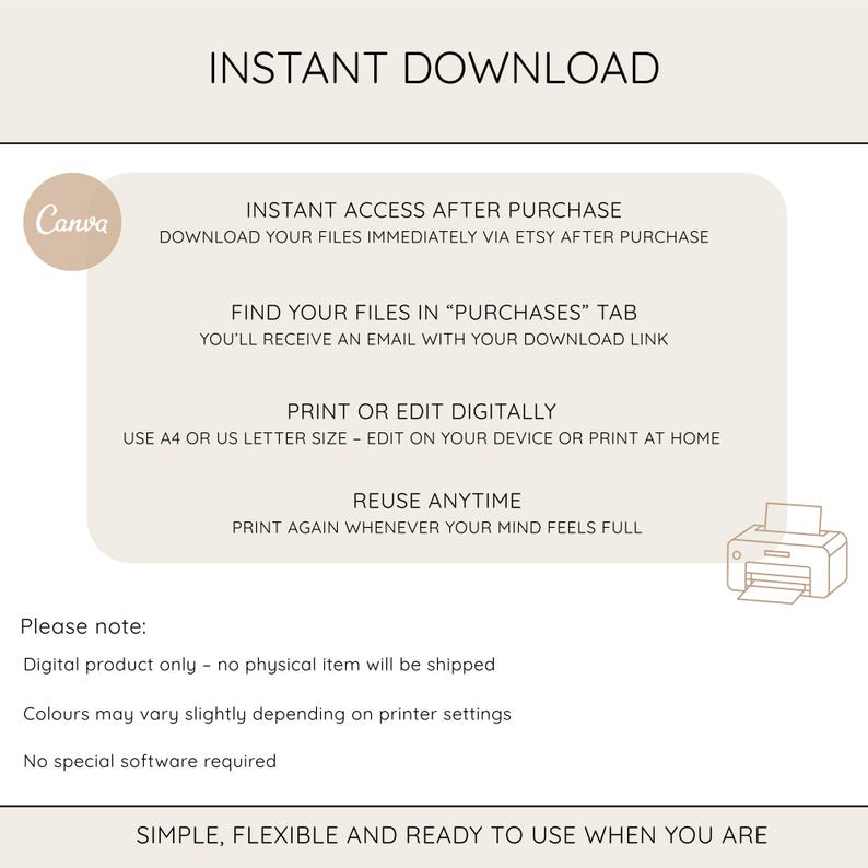 ADHD Brain Dump Template Printable Brain Dump Planner Brain Dump ...