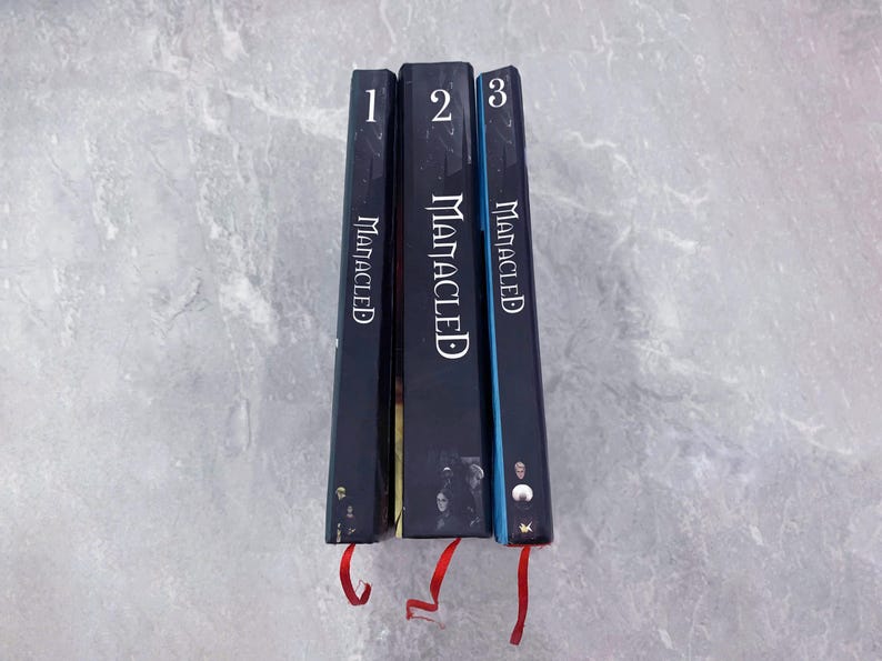 Manacled Book, Complete Set Full Series in 3 Romance Novels With ...