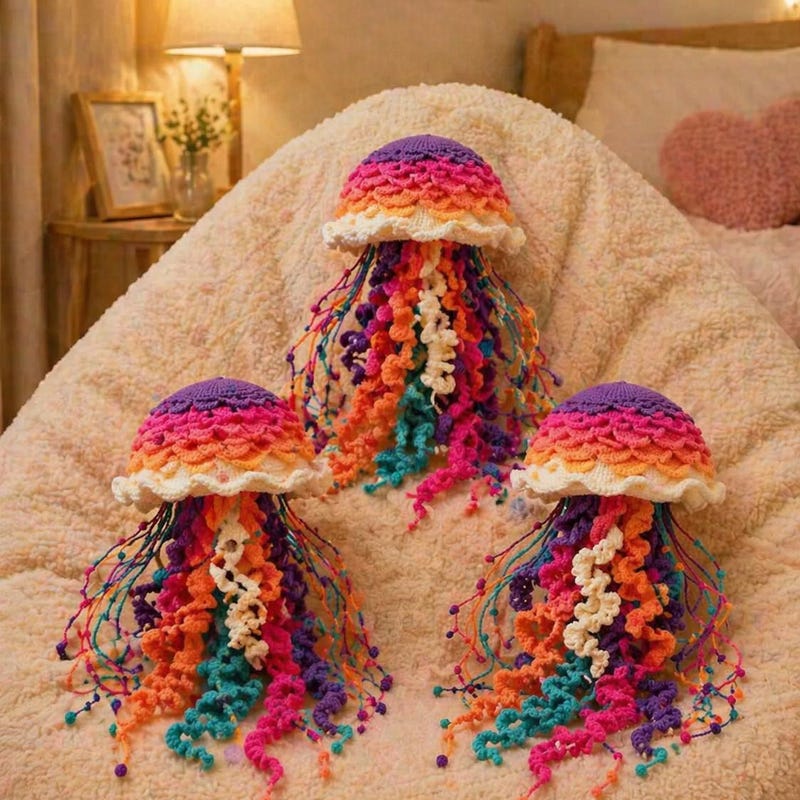 Rainbow Jellyfish - Etsy UK