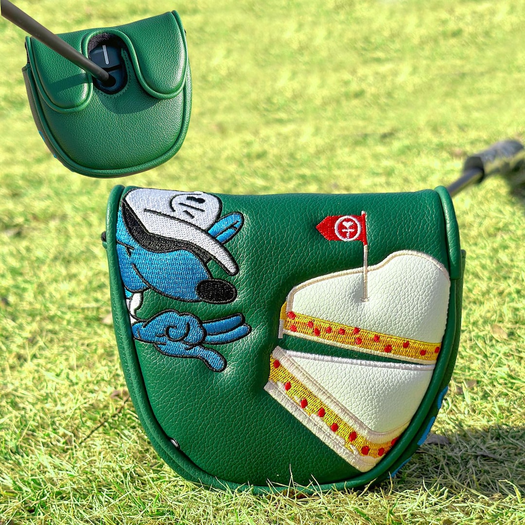 LAB DF3 Golf Club Covers Mallet Putter Covers Leather Headcovers ...