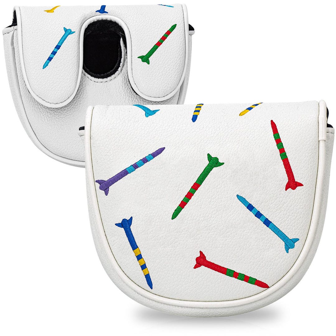 LAB DF3 Golf Club Covers Mallet Putter Covers Leather Headcovers ...