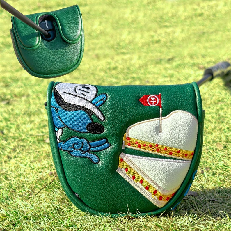 LAB DF3 Golf Club Covers Mallet Putter Covers Leather Headcovers ...
