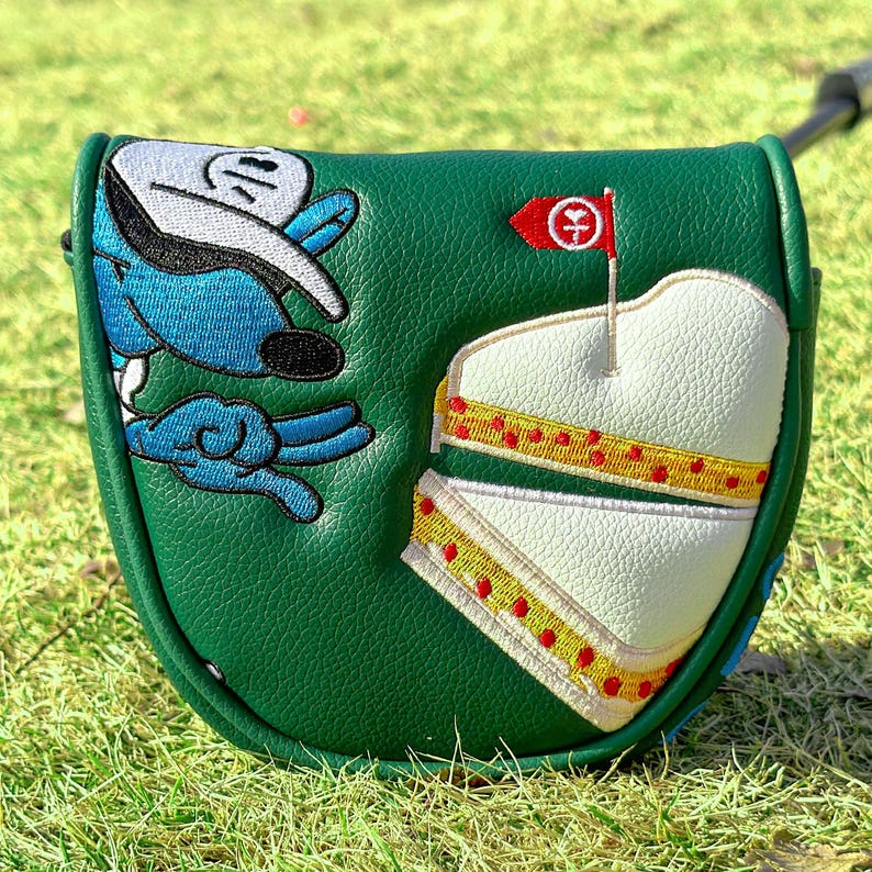 LAB DF3 Golf Club Covers Mallet Putter Covers Leather Headcovers ...
