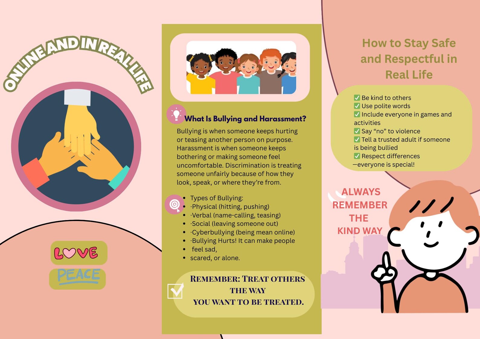 Anti Bullying Flyer - Etsy