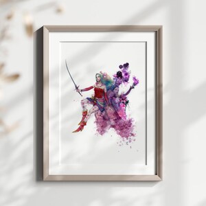 FFVI Terra Branford Watercolor Gouache Portrait FF6 Dissidia, Final ...