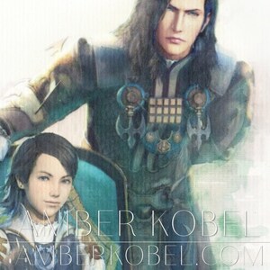 FFXII - House Solidor - Brothers Vayne & Larsa - Watercolor Portrait ...
