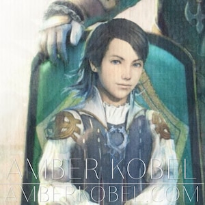 FFXII - House Solidor - Brothers Vayne & Larsa - Watercolor Portrait ...