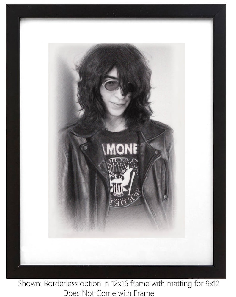 The Miracle of Joey Ramone - Portrait - the Ramones - Etsy