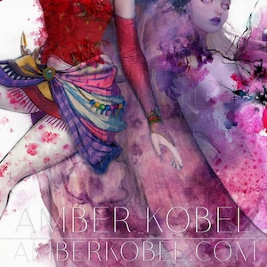 FFVI Terra Branford Watercolor Gouache Portrait FF6 Dissidia, Final ...