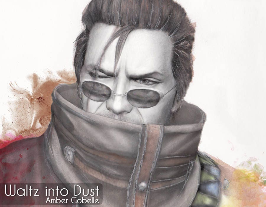 Auron of FFX Watercolor the Otherworld Awaits You Final | Etsy