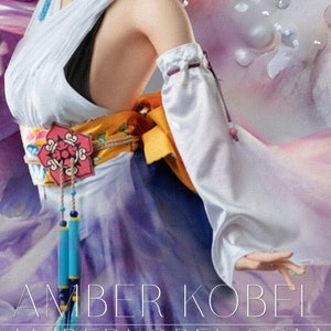 Watercolor Yuna of FFX - Dancing to Perform a the Sending - Pyrefly ...