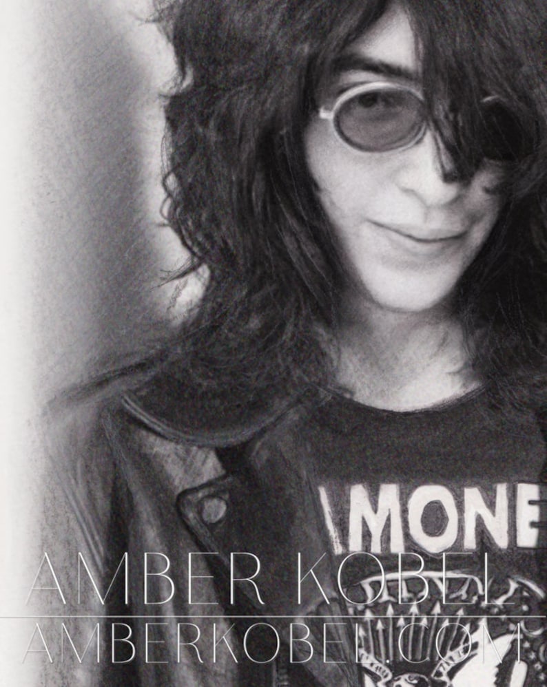 The Miracle of Joey Ramone - Portrait - the Ramones - Etsy