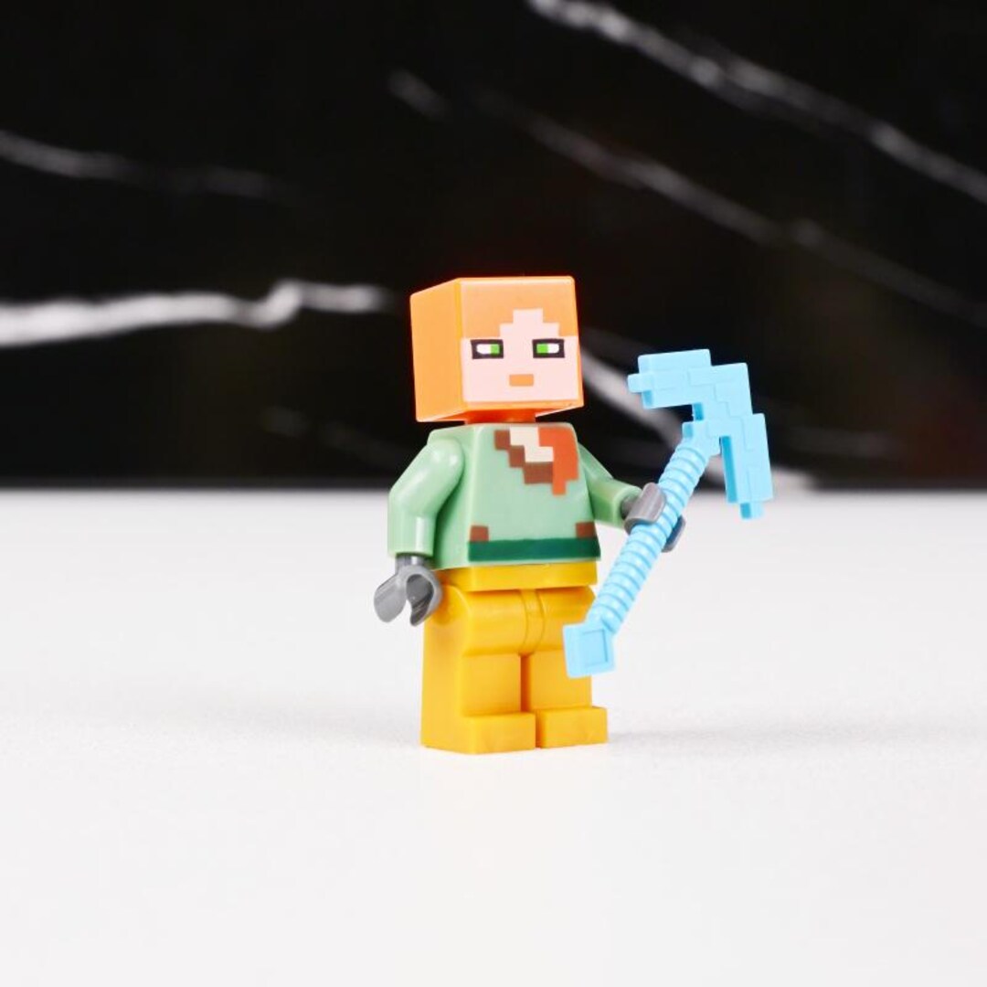 Minecraft - Alex Game Characters | Female Minifigure | Compatible With ...