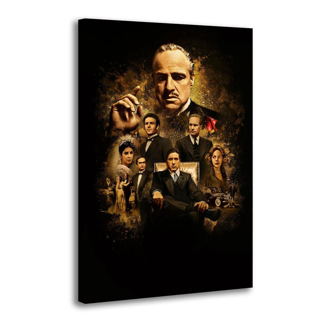 Classic Gangster Scar Movie Posters Wall Art Painting Canvas Gift ...