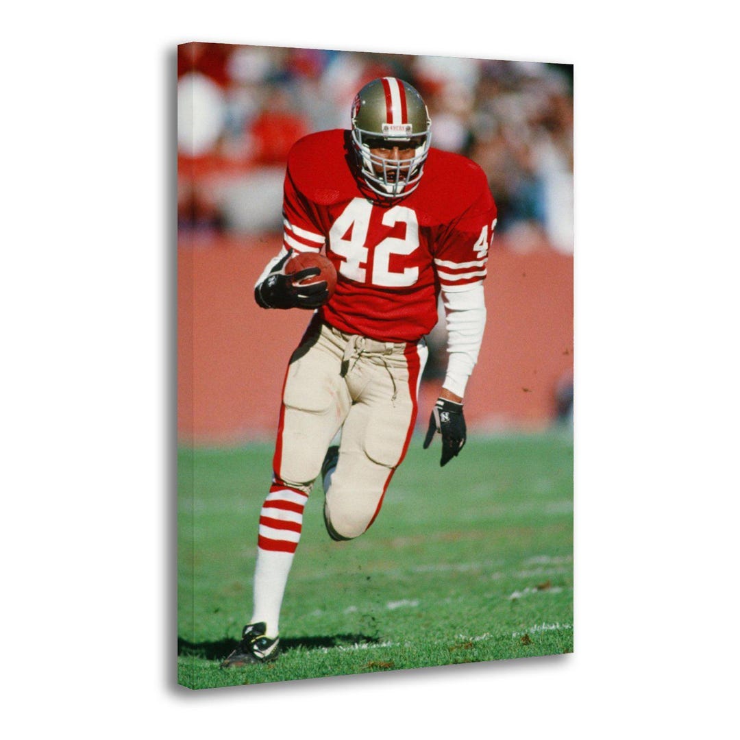 Ronnie Lott Football Posters Wall Art Painting Canvas Gift Living Room ...