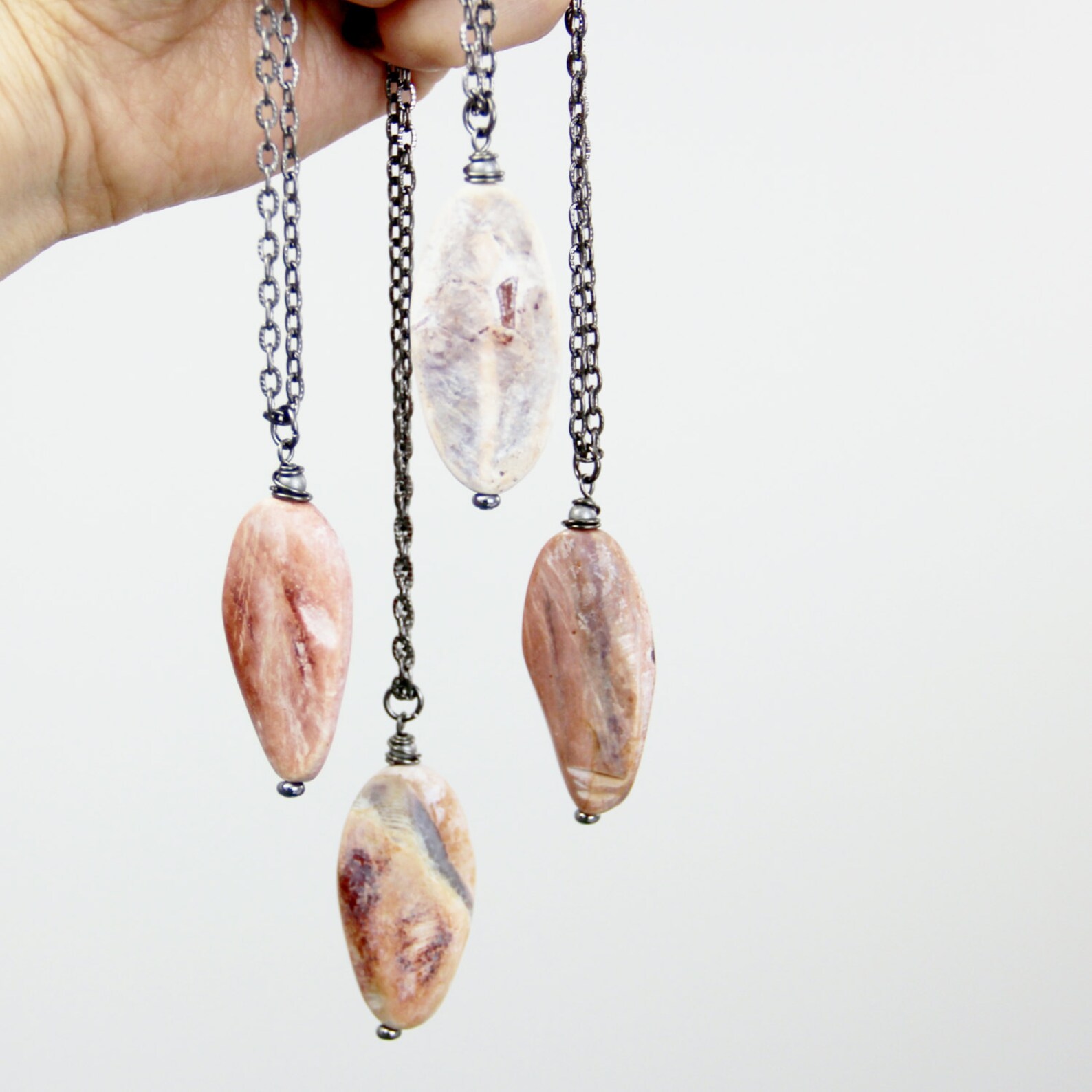 Zombie Flesh Pendant - Zombie Corpse Natural Stone Pendant Layering ...