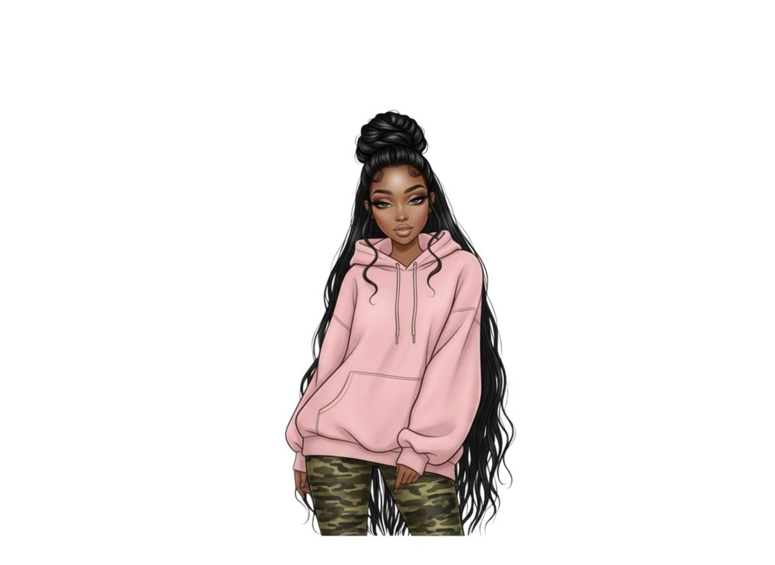 Urban Glam Baddie: Street Style Edit – Vol. 2.| 16 Png - Etsy