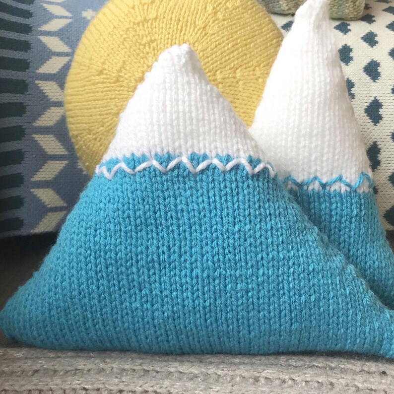 Welsh Mountains Knitting Pattern - Etsy