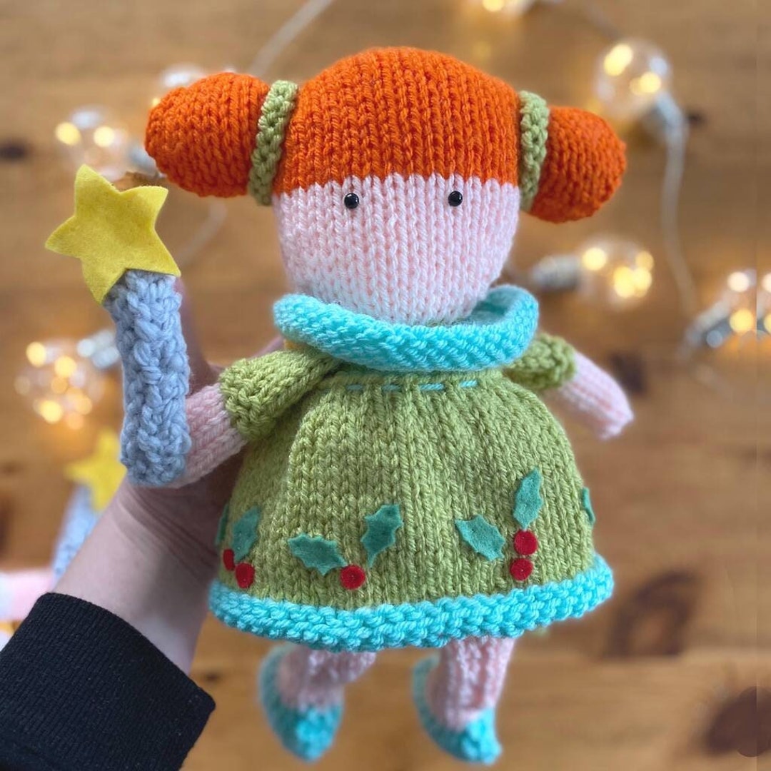Fairy and Angel Doll Knitting Patterns - Etsy