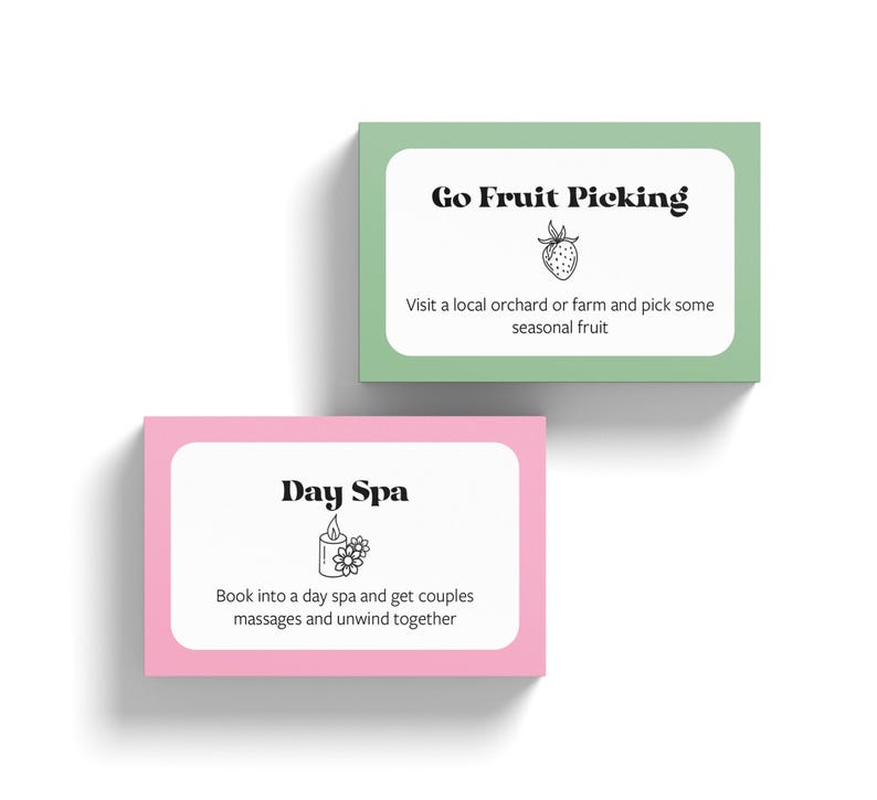 110+ Date Idea Cards for Couples | Fun Unique Activities | Instant ...