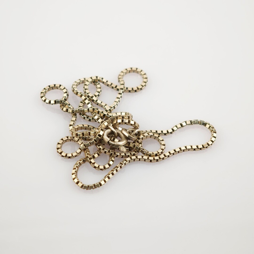 Classic Venetian Chain Made of Silver - Etsy