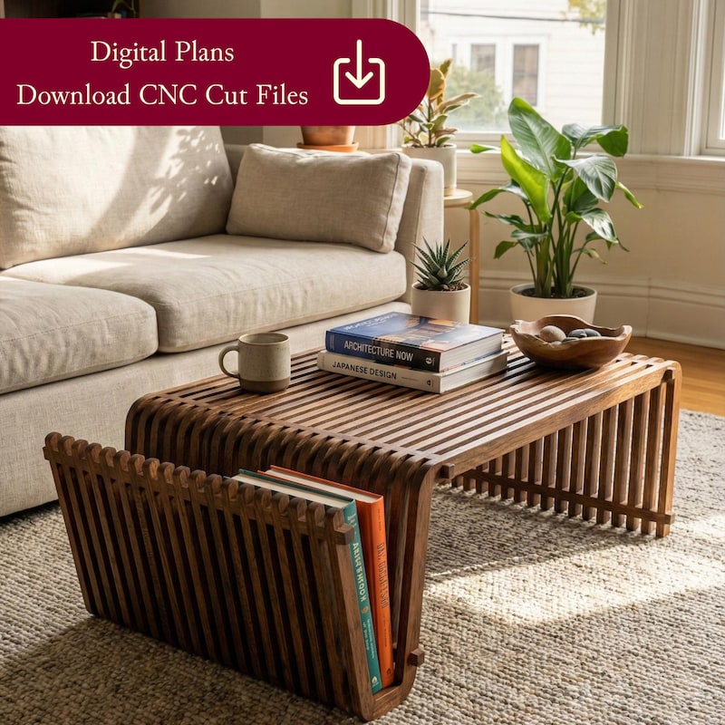 Plywood Coffee Table Plan - Etsy UK