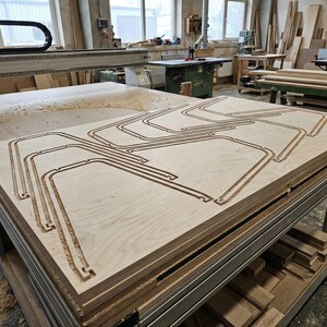 Parametric Pet House DXF for CNC | Modern Plywood Dog Crate | Screwless ...
