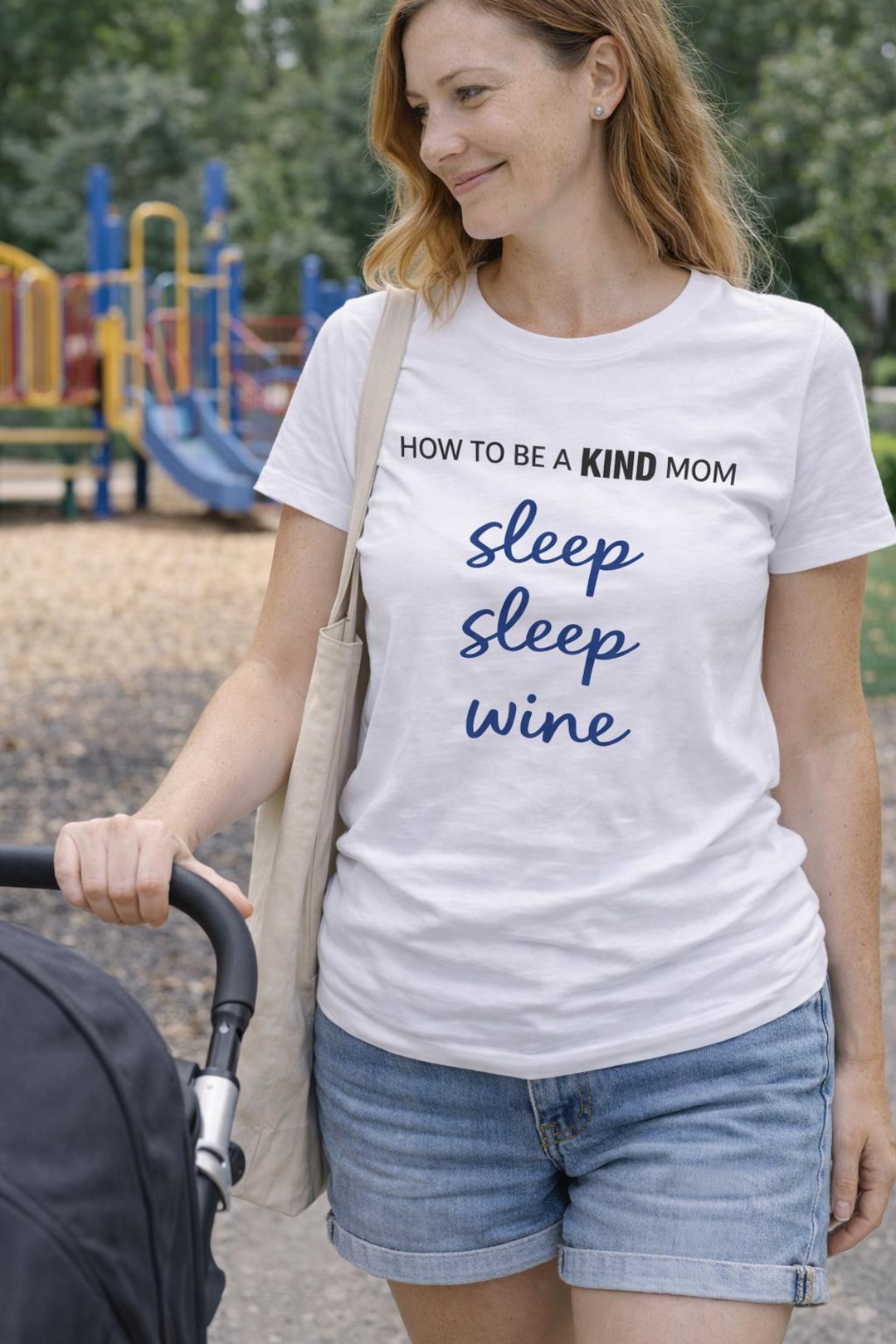 How to Be a Kind Mom Sleep Sleep Wine T-shirt | Mom Shirt, Funny Mom ...