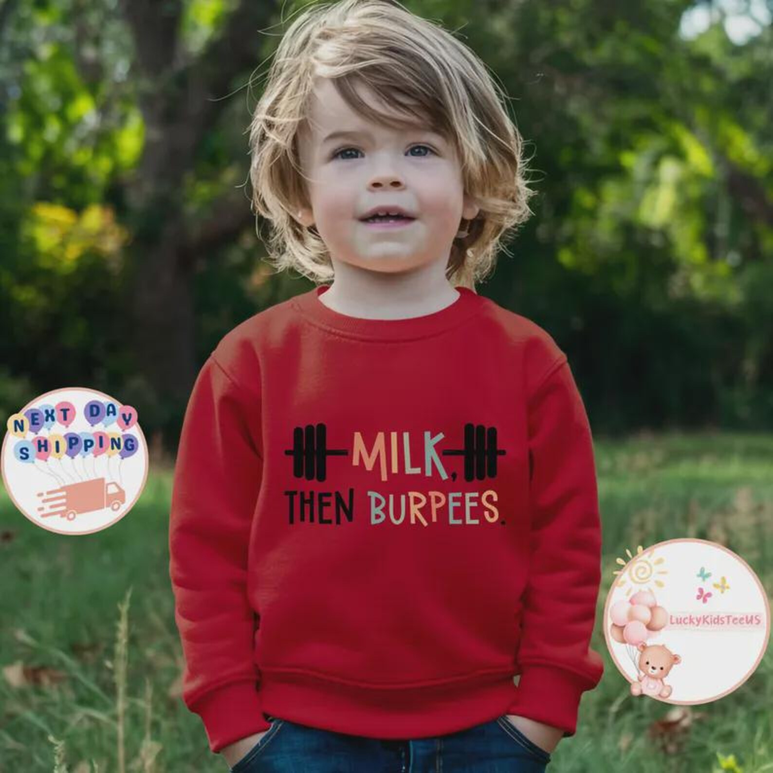 Milk Then Burpees Baby Onesie®, Funny Baby Bodysuit, Baby Shower Gift ...