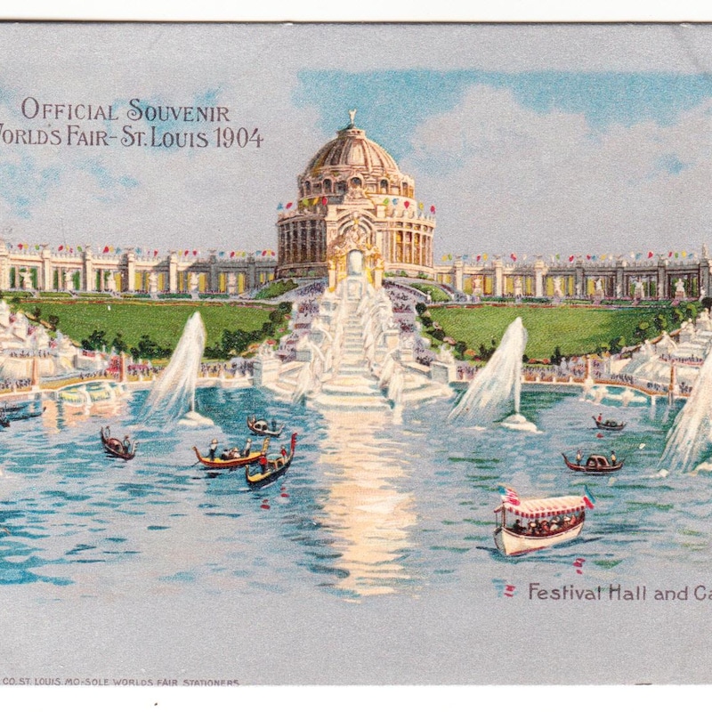 Worlds Fair Postcard - Etsy