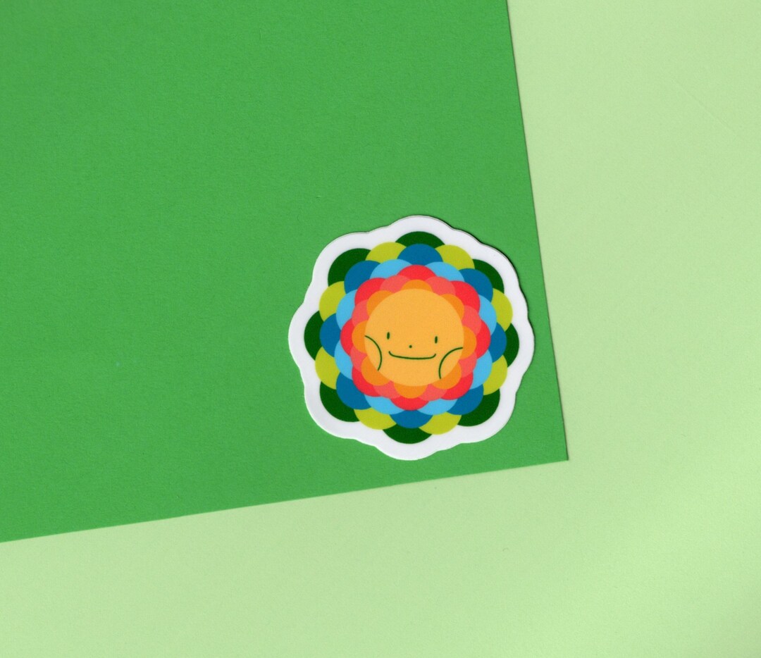 Sol Sticker/ Sun Sticker Journal Sticker Stationary Sticker - Etsy