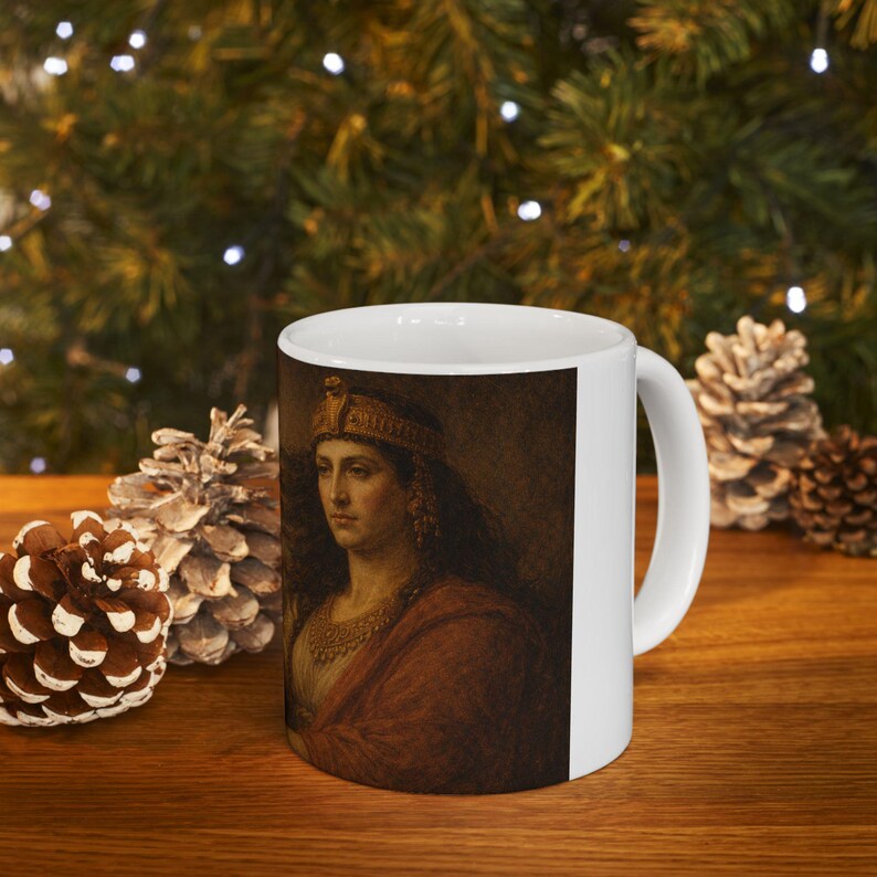 Cleopatra Hair Dryer Mug, Comedy Art, Renaissance Mug, Artist Mug ...