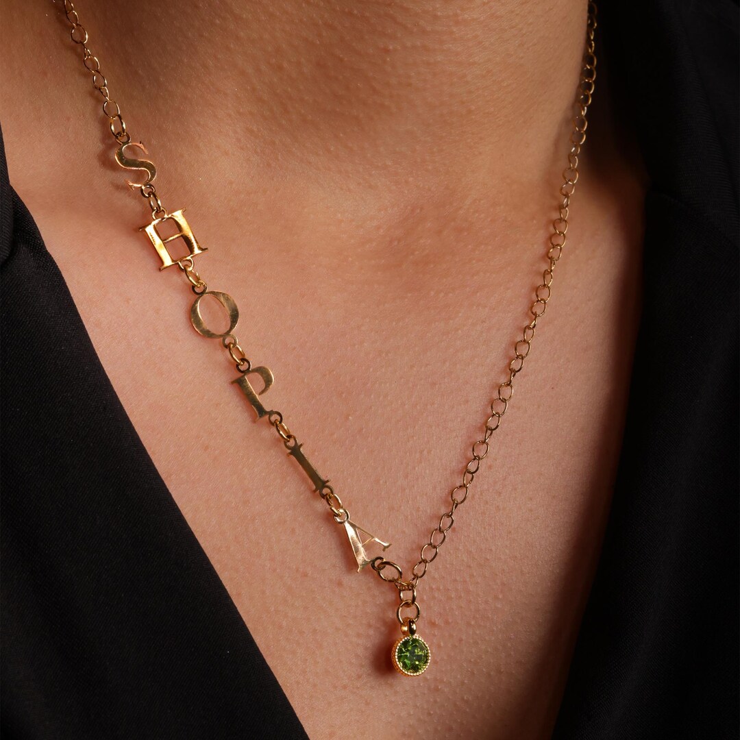 Personalized Signature Necklace, Custom Name Necklace, Gold Necklace ...
